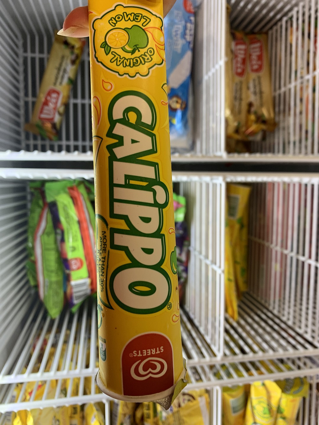 Calippo Raspberry/ Lemon