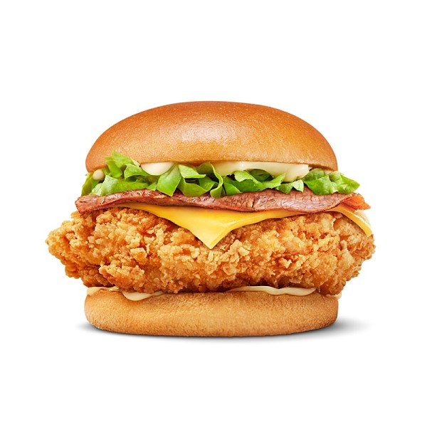 Crispy Chicken Deluxe Burger Combo