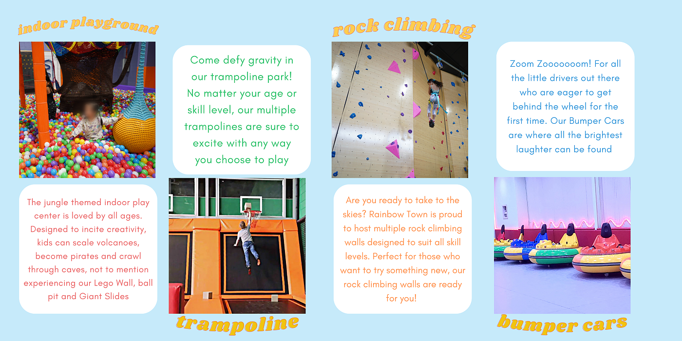 Rainbow Town Melbourne Australia | Indoor Play Centre & Restaurant