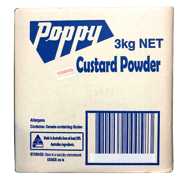POPPY CUSTARD POWDER 3KG