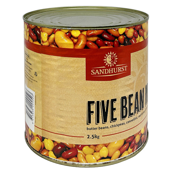 S/H FIVE BEAN MIXED 2.5KG