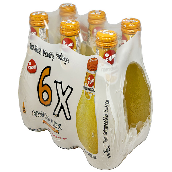 EPSA ORANGE SODA PACK 232MLX6