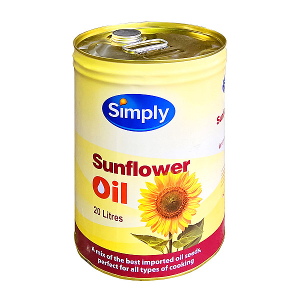 SIMPLY SUNFLOWER OIL 20L