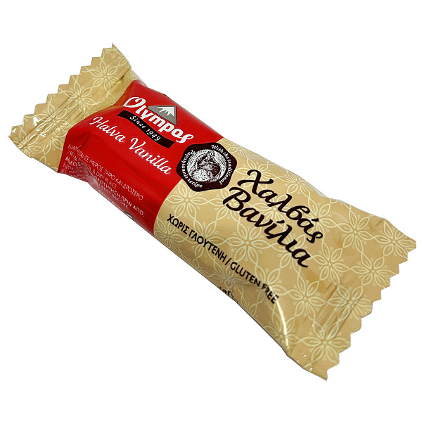 OLYMPOS HALVA BAR VANILLA 40G (16)