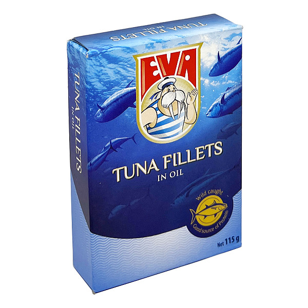 EVA TUNA FILLET IN OIL 115G