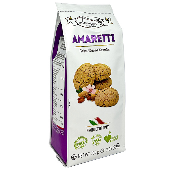 LAURIERI ALMOND COOKIES 200G (15)