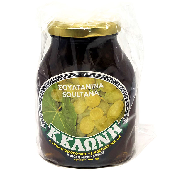 KLONIS SWEET SULTANA SPOON SWEET 450G