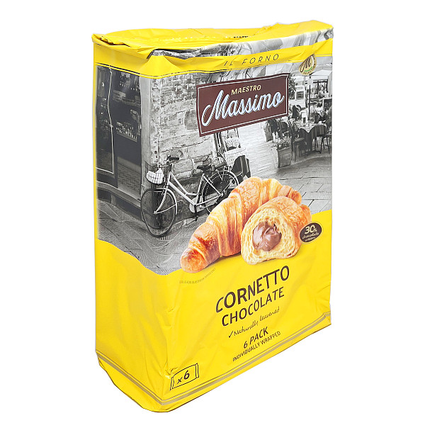 MASSIMO CHOCOLATE CROISSANT 6 PK (12)