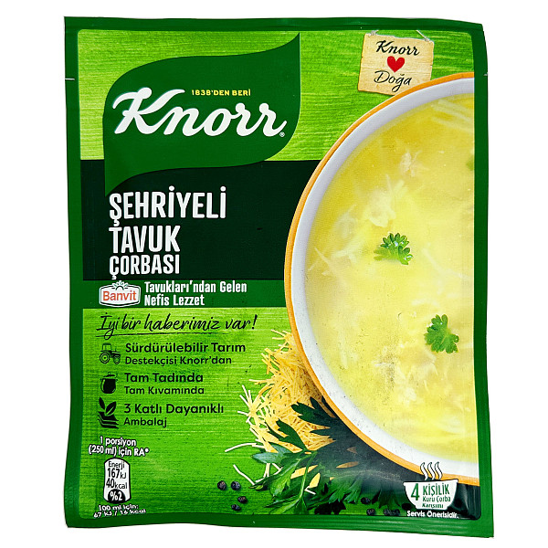 KNOR SEHRIYELI TAVUK SOUP