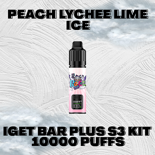 IGET Bar Plus S3 Kit Peach Lychee Lime Ice