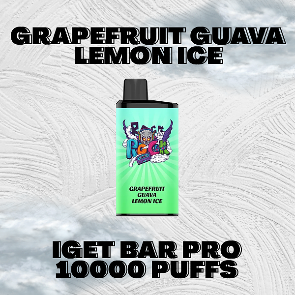 IGET Bar Pro Grapefruit Guava Lemon Ice