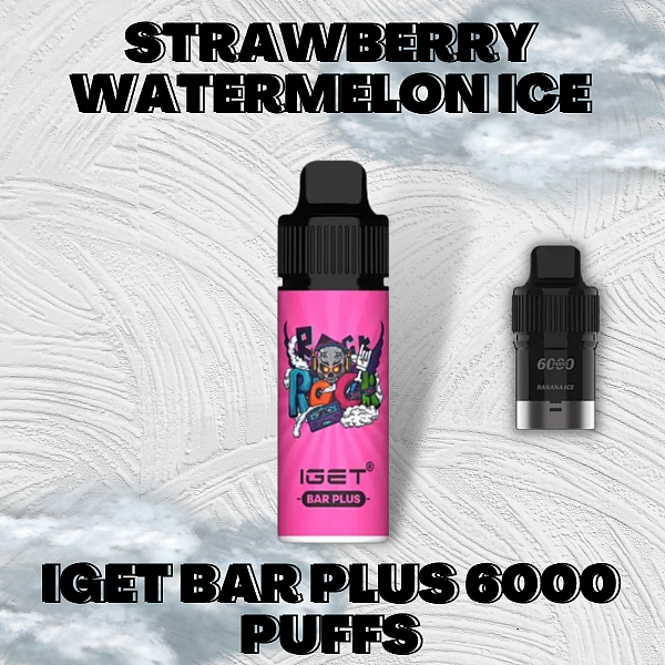 IGET Bar Plus Kit 6000 Puffs Strawberry Watermelon