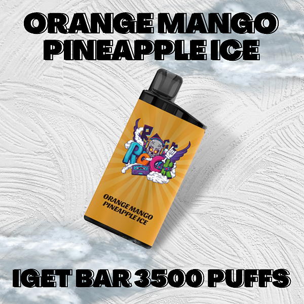 IGET Bar 3500 Puffs Orange Mango Pineapple Ice