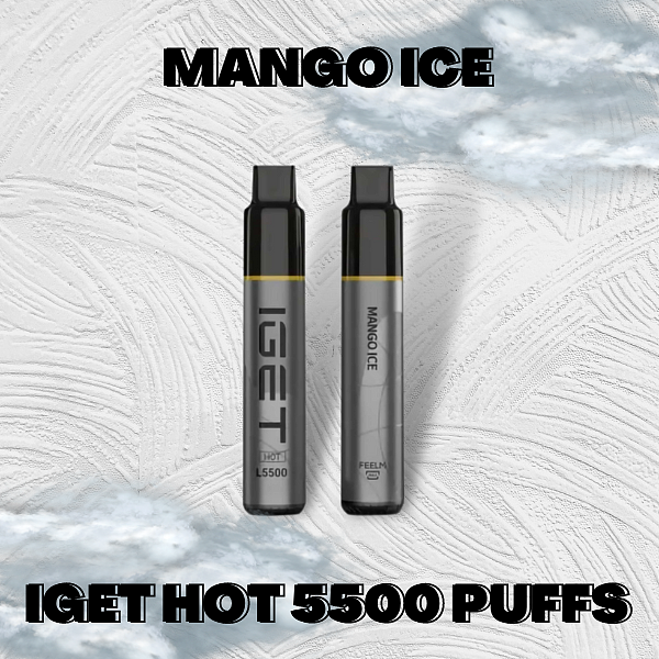 IGET Hot 5500 Puffs Mango Ice