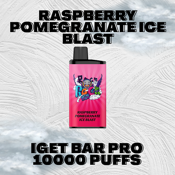 IGET Bar Pro Raspberry Pomegranate Ice Blast