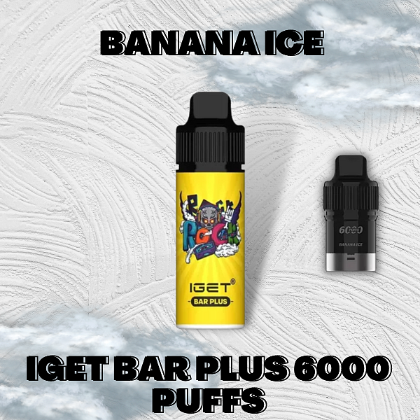 IGET Bar Plus Kit 6000 Puffs Banana Ice