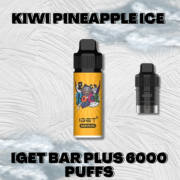 IGET Bar Plus Kit 6000 Puffs Kiwi Pineapple Ice