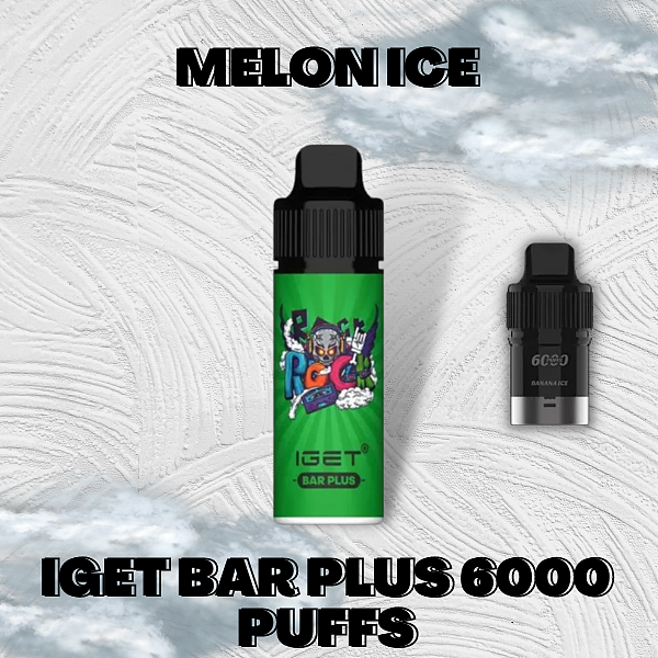 IGET Bar Plus Kit 6000 Puffs Melon Ice