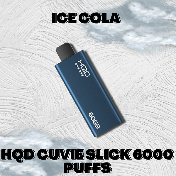 HQD Cuvie Slick 6000 Puffs Ice Cola