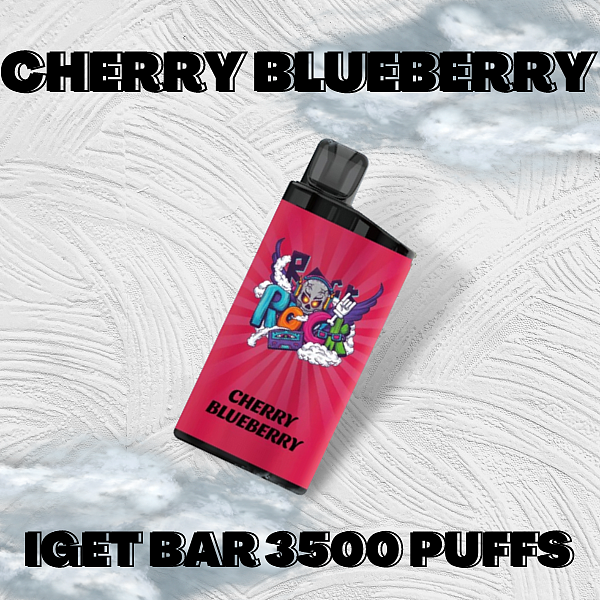 IGET Bar 3500 Puffs Cherry Blueberry IGET Bar 3500 Puffs Cherry Blueberry