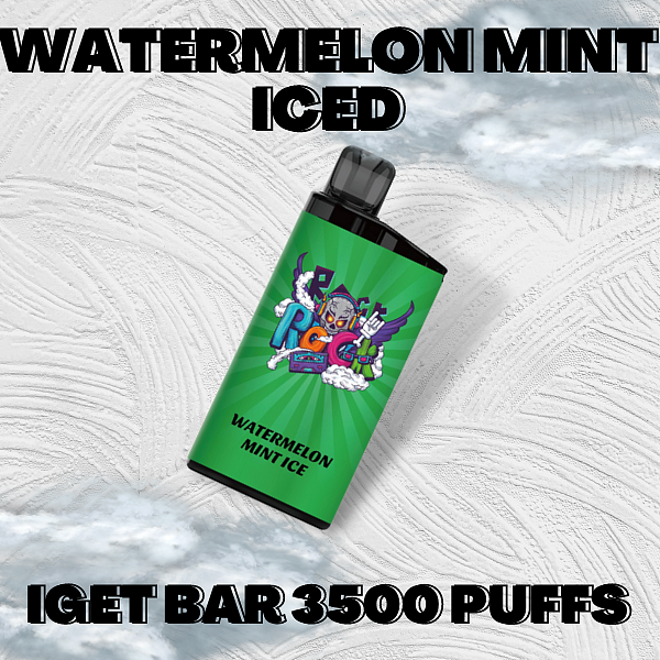 IGET Bar 3500 Puffs Watermelon Mint Ice