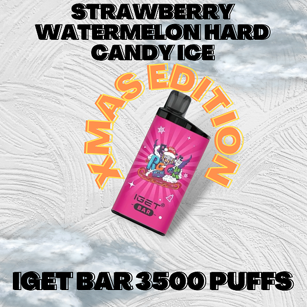 IGET Bar 3500 Puffs Strawberry Watermelon Candy