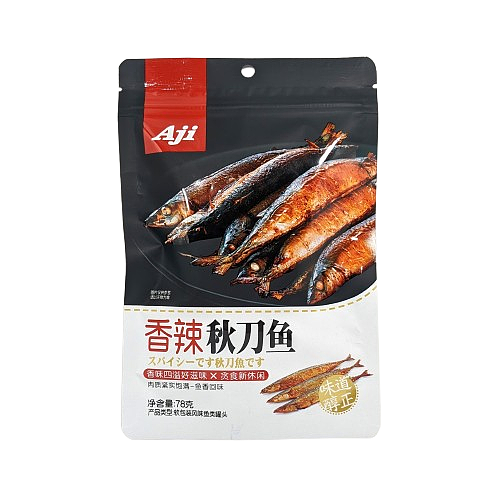 AJI Spicy Flavour Saury Fish 78G