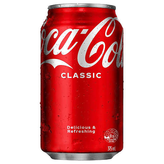Coke (Classic) (375ml Can)