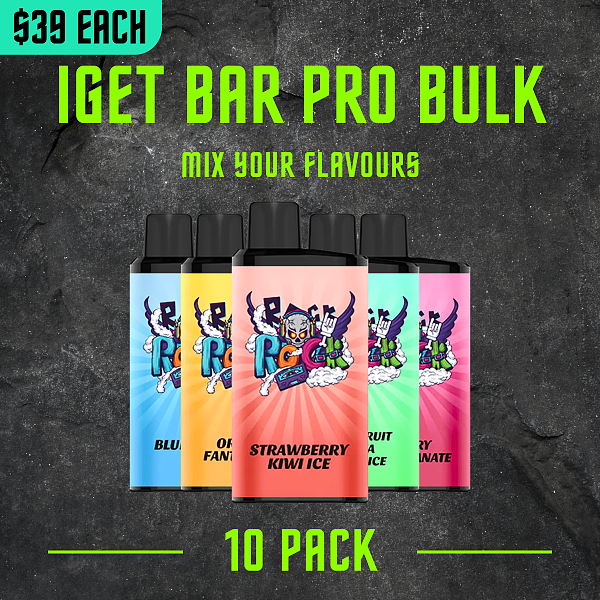 IGET Bar Pro Bulk 10 Pack