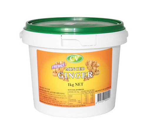 CV Fresh Minced Ginger 1kg