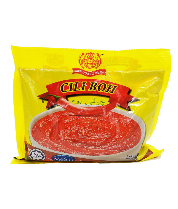 Malaysian Chili Sauce Cap Udang Bumi Cili Boh 400g