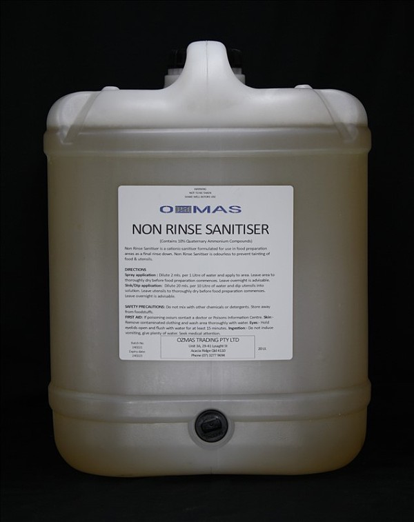 Rinse Free Sanitizer 20L