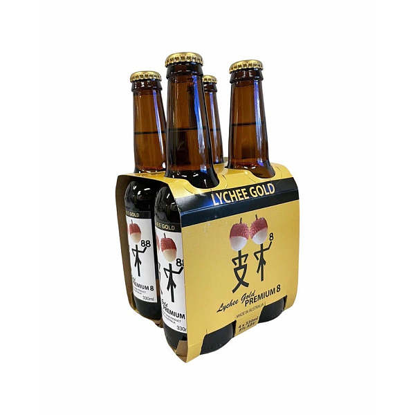 【Lychee Gold】金荔枝酒 8%(一手4瓶)